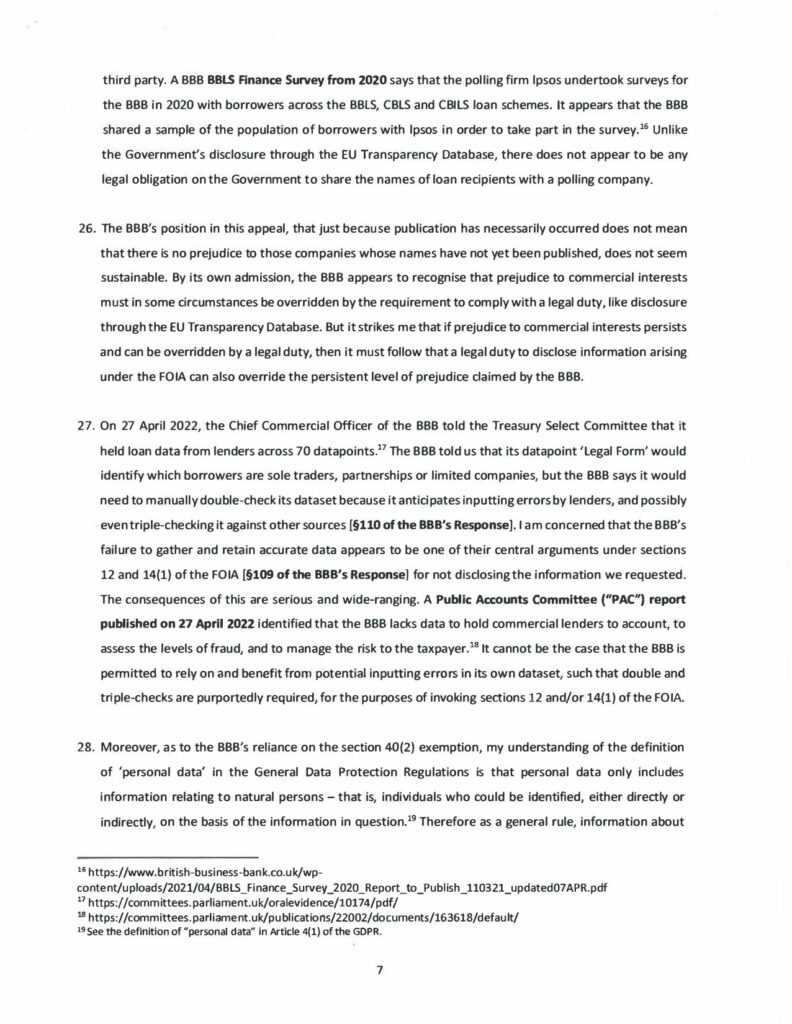 Witness Statements from George Havenhand and David Clarke for Spotlight ...